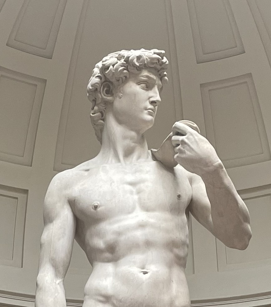 Michelangelo´s : Marmorstatue af hyrden david - jimmi gervø